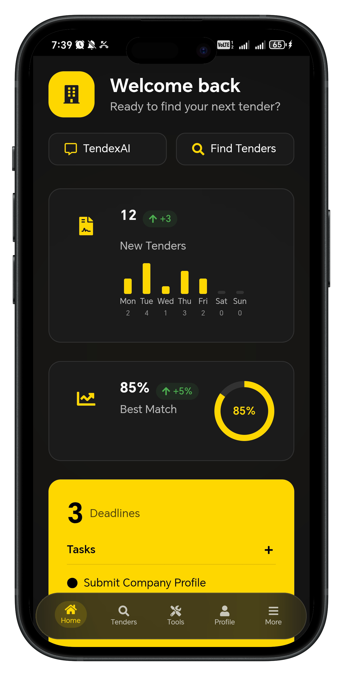 TendX - AI-Powered Tender Management for South African Businesses